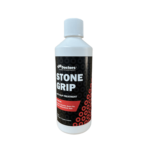 Eliminate Slippery Tile, Concrete & Stone Floors with Stone Grip